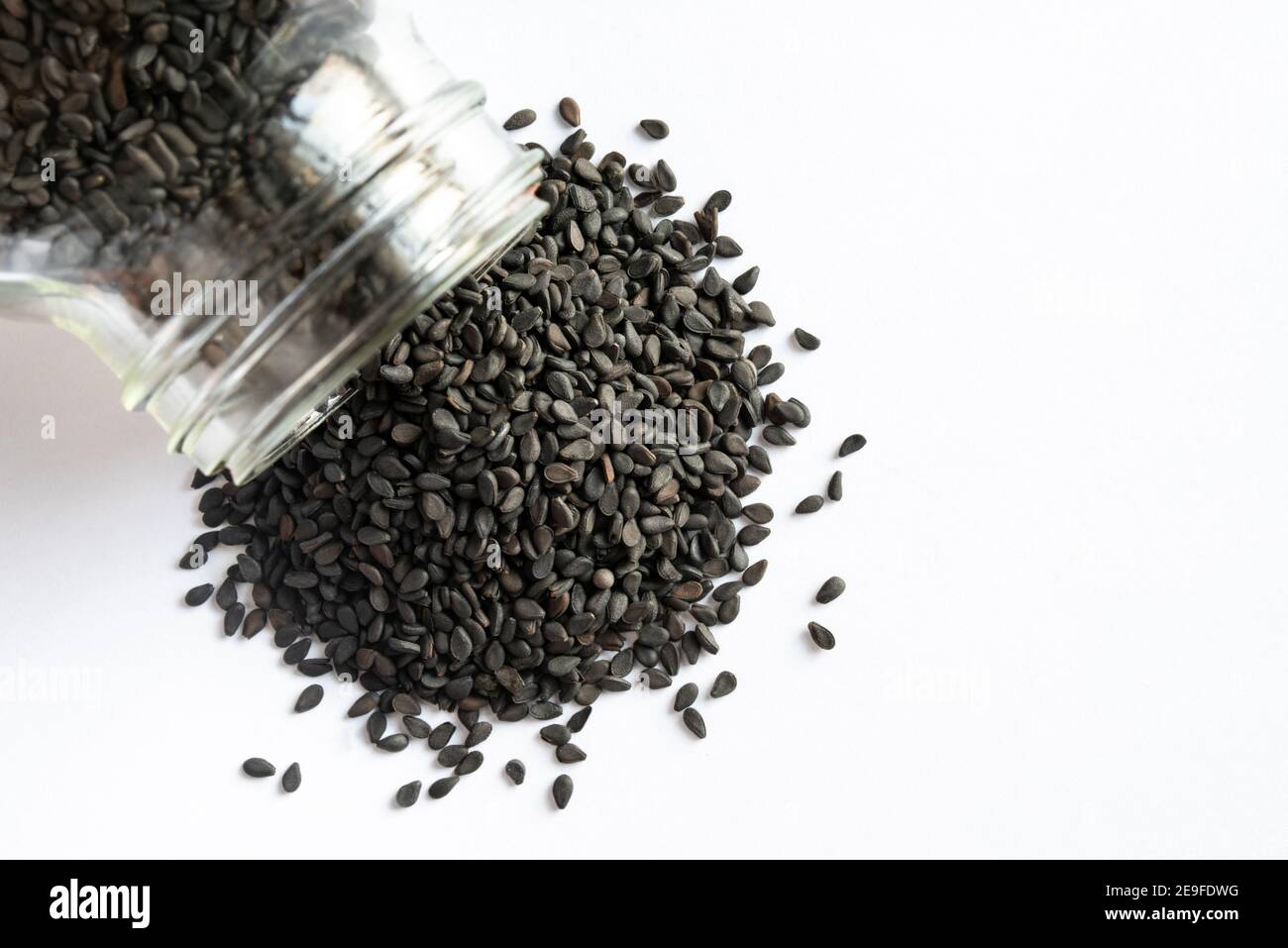 Black sesame seeds from hi-res stock photography and images - Alamy