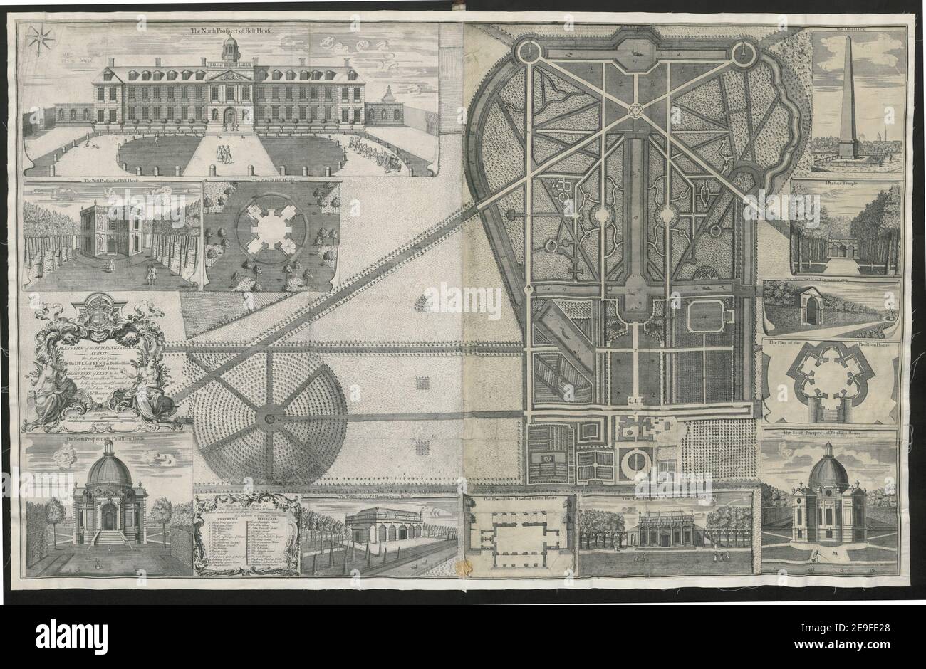 John rocque map london hi-res stock photography and images - Alamy