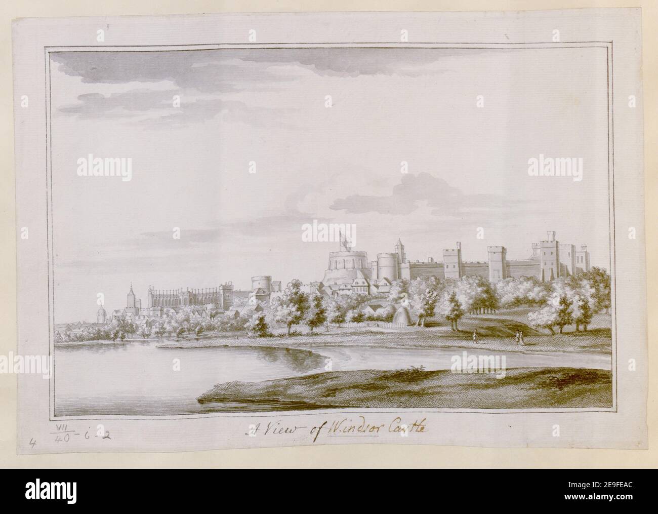 Map of windsor castle hi-res stock photography and images - Alamy