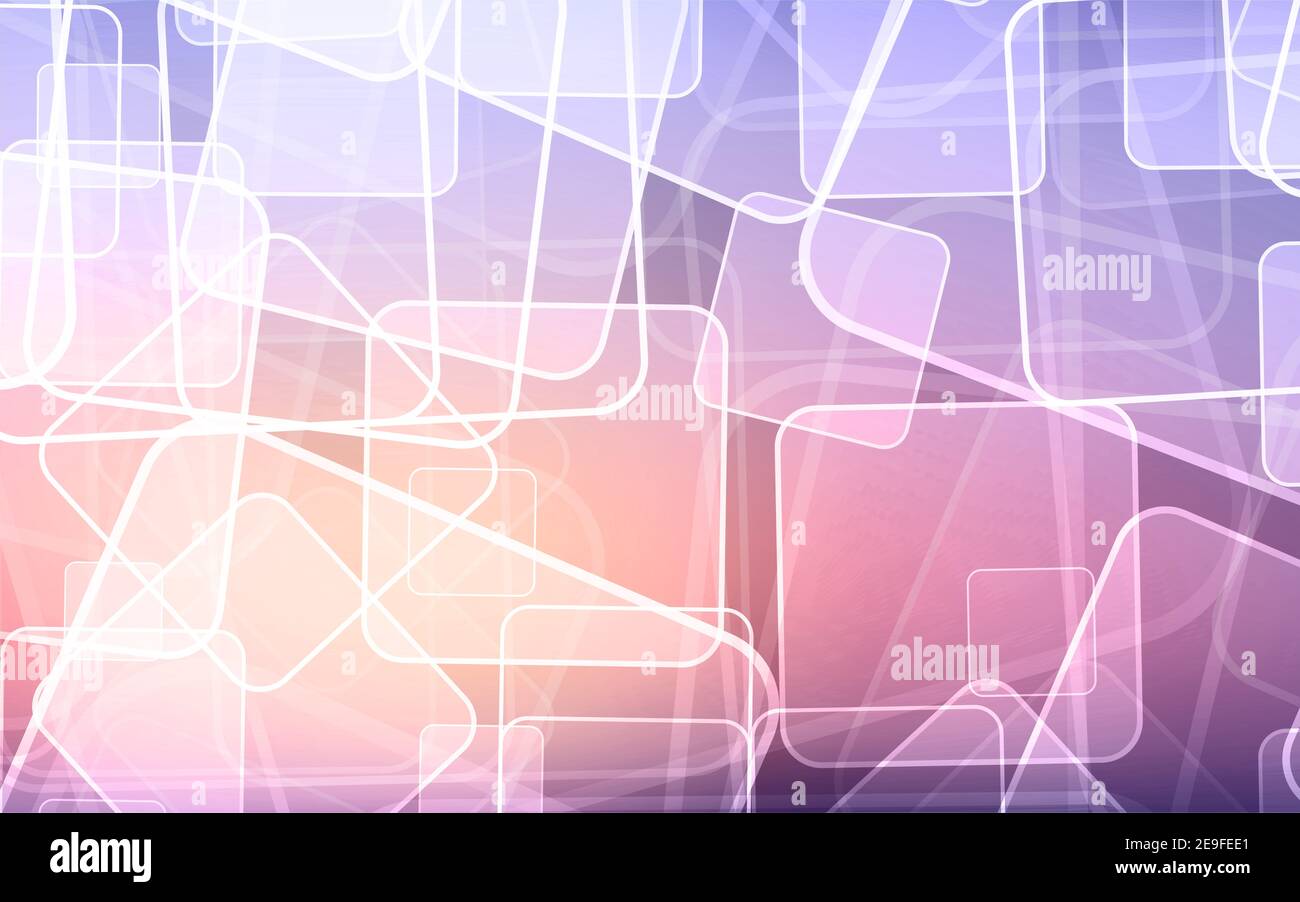 Abstract wide technology background with hexagons and gear wheels. Hi ...