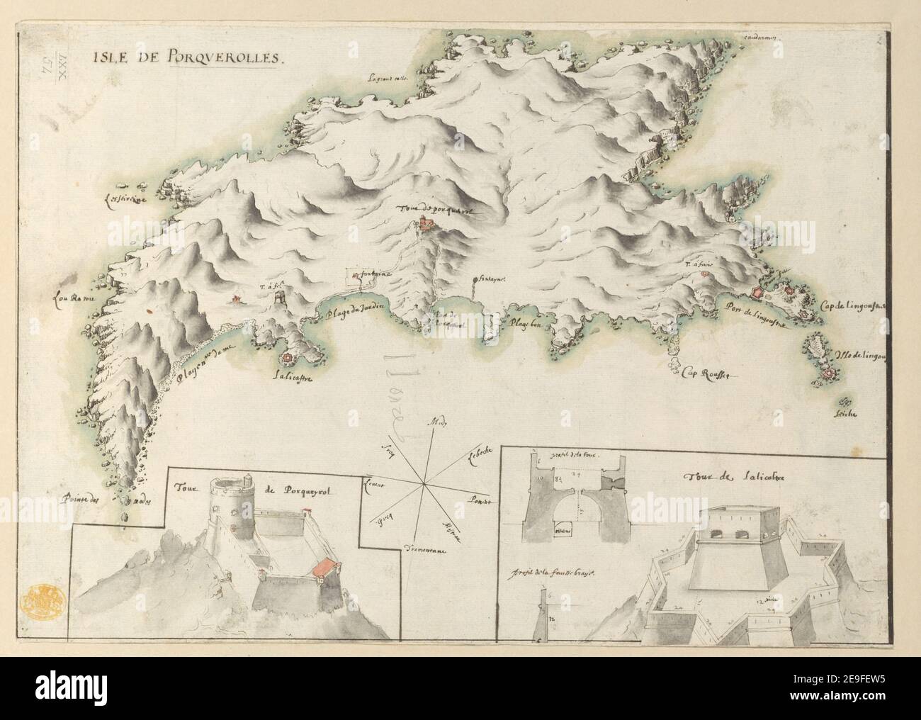 Map of the isle of france hi-res stock photography and images - Alamy