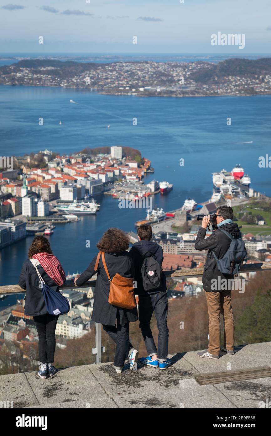 Bergen Mount Floyen High Resolution Stock Photography and Images - Alamy