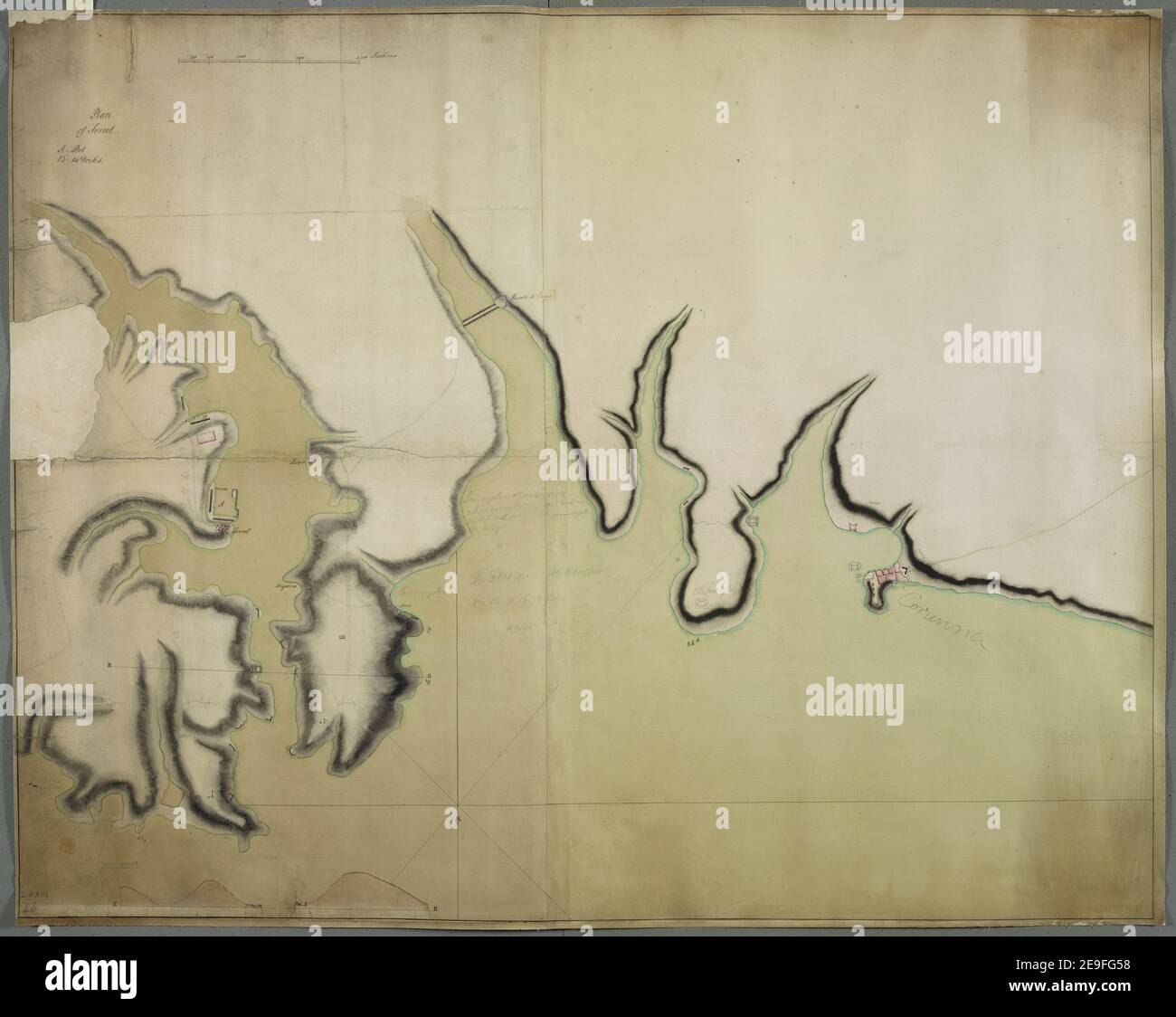 Map of ferrol hi-res stock photography and images - Alamy