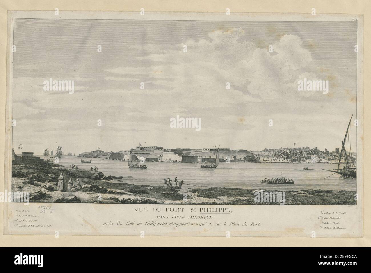 Fort st george map hi-res stock photography and images - Alamy