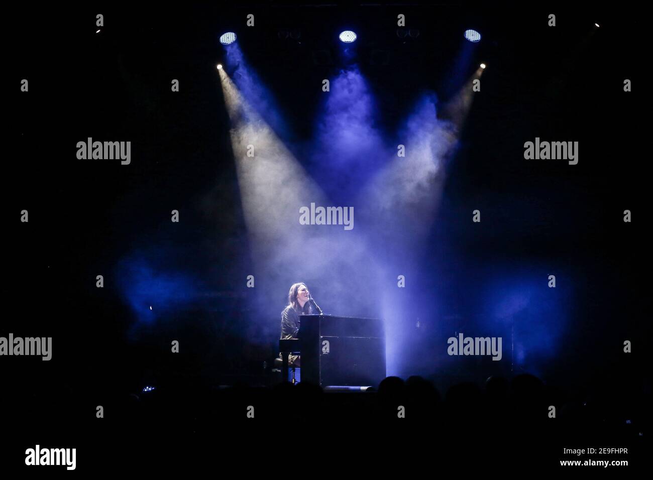 Sara Bareilles performing live on stage at the Islington Assembly Hall ...