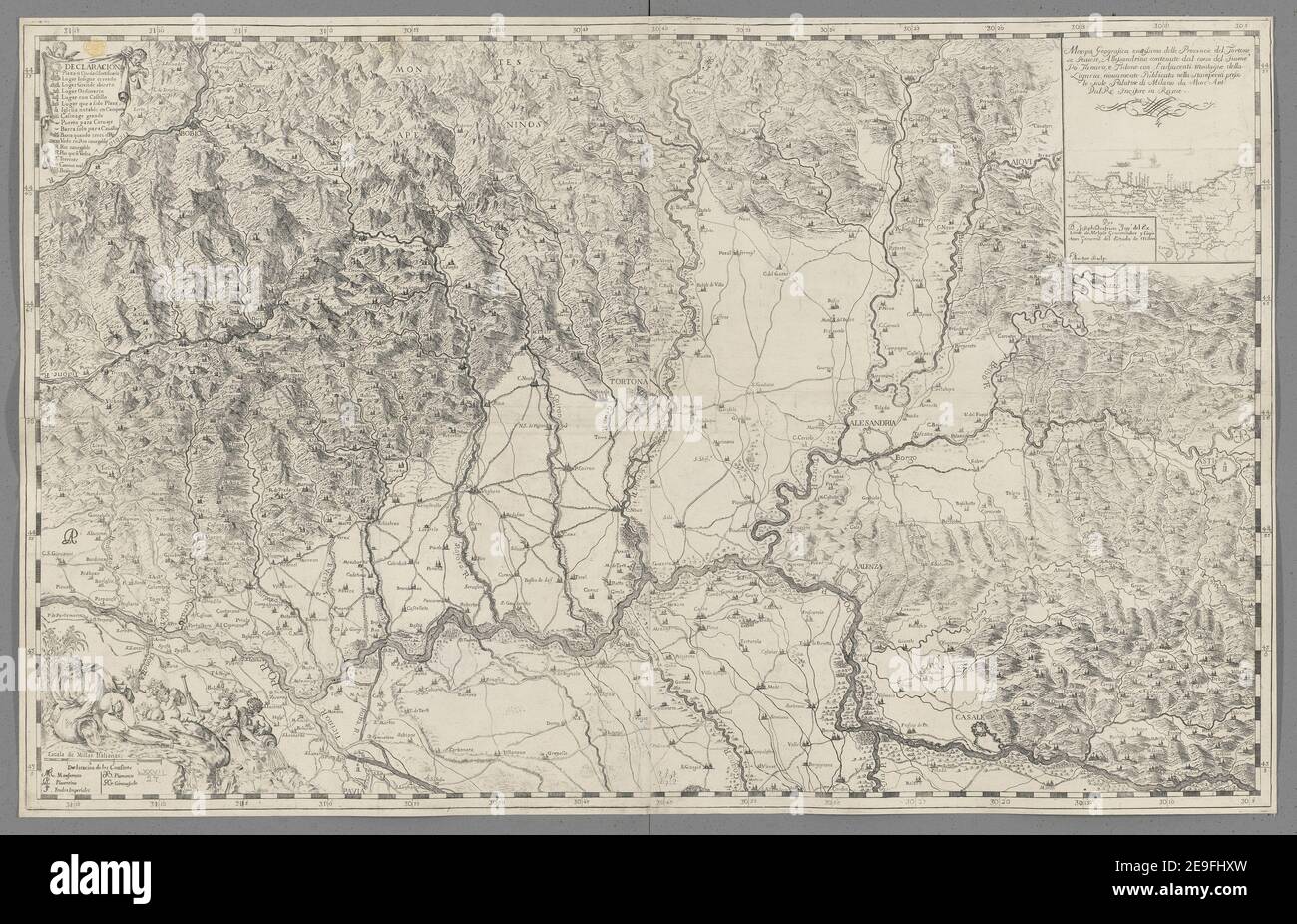 Mappa di milan hi-res stock photography and images - Alamy