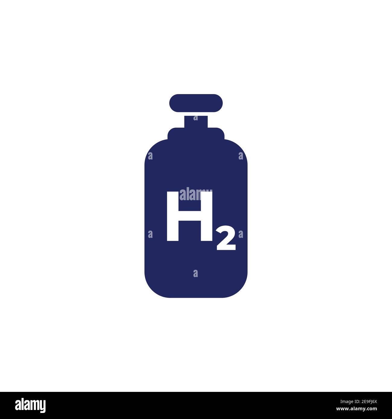 hydrogen tank icon on white Stock Vector Image & Art - Alamy