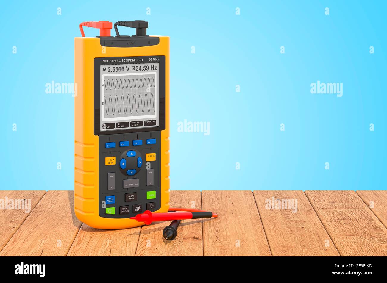 Wave on oscilloscope hi-res stock photography and images - Alamy