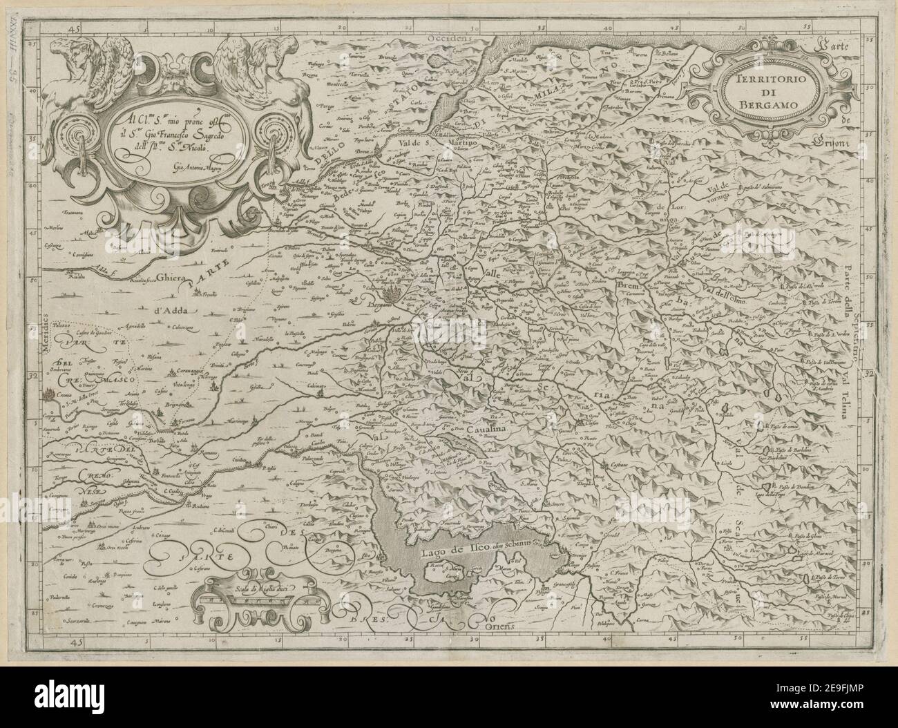 Magini map hi-res stock photography and images - Alamy