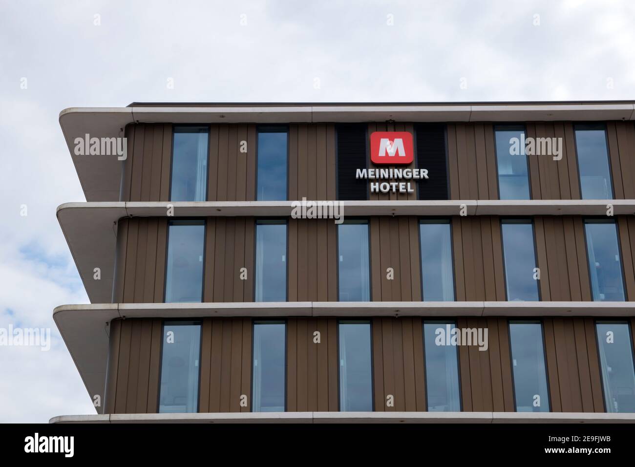Meininger logo hi-res stock photography and images - Alamy