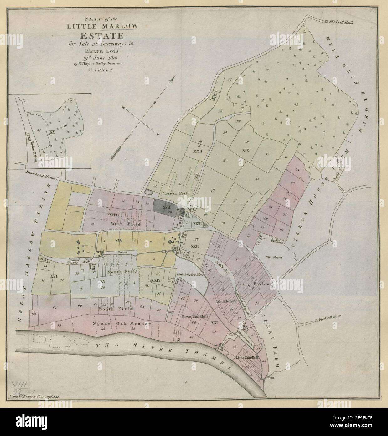 1810 map hi-res stock photography and images - Alamy