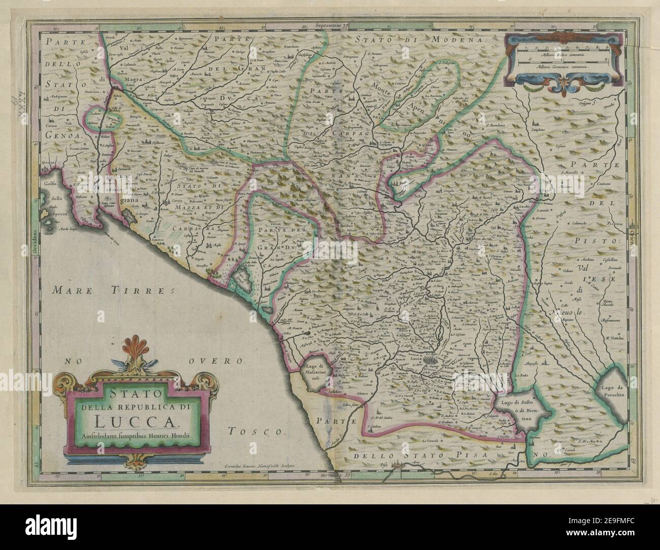 Lucca map hi-res stock photography and images - Alamy