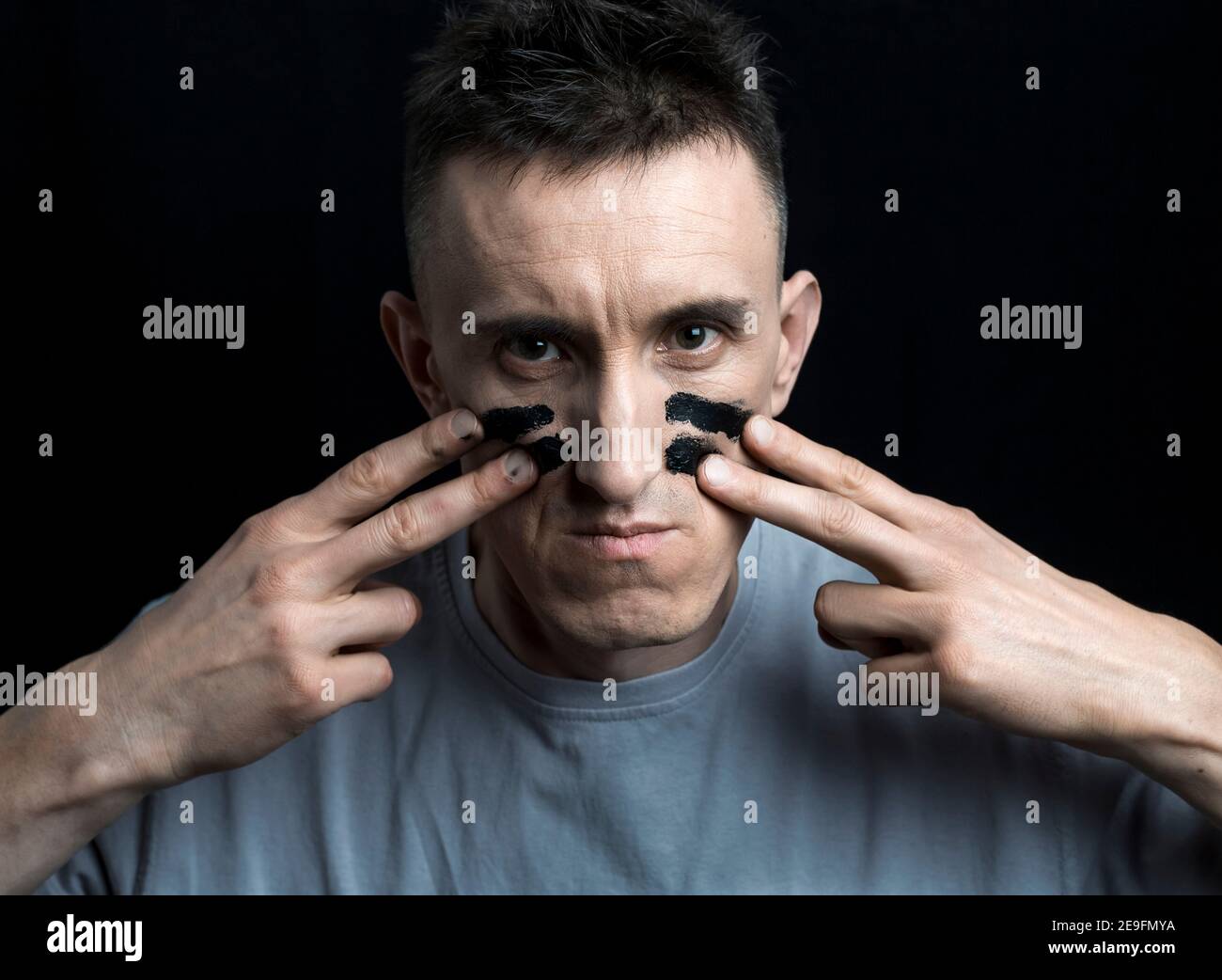 War face painting hi-res stock photography and images - Alamy
