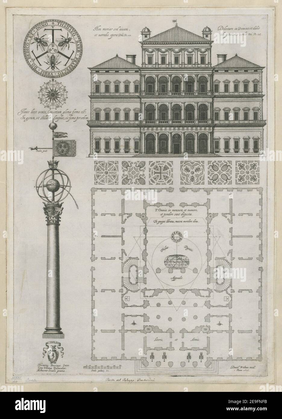 Palazzo barberini map hi-res stock photography and images - Alamy