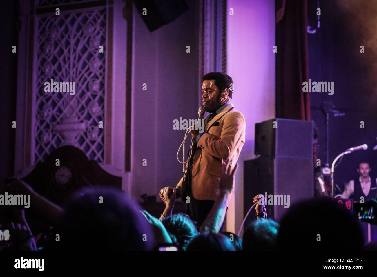 Ty Taylor of Vintage Trouble during the last gig on their European tour ...