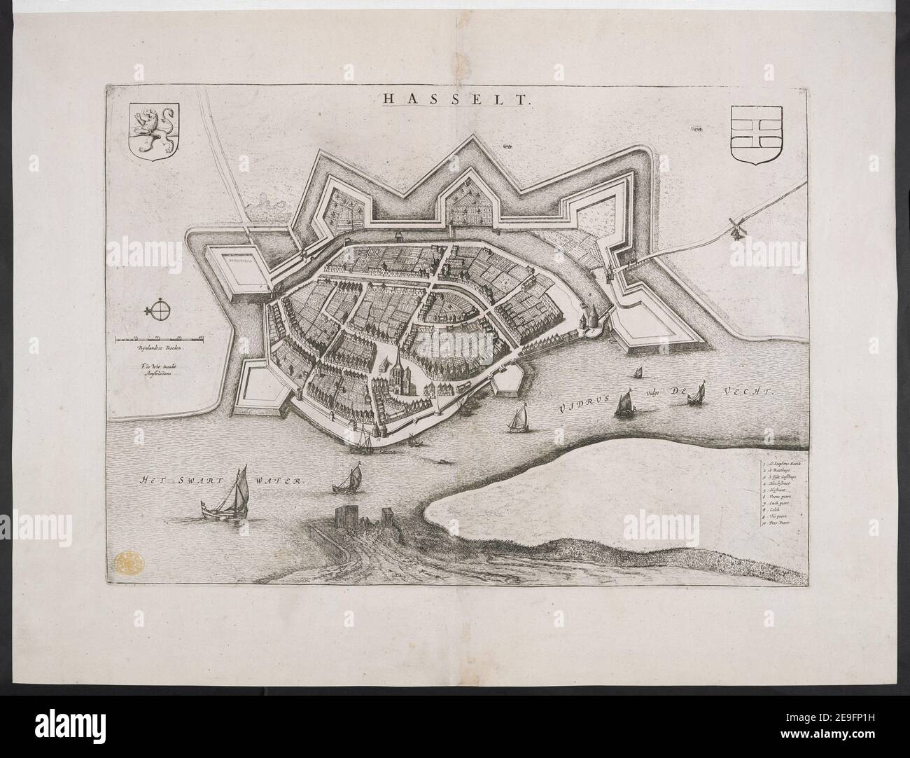 Hasselt map hi-res stock photography and images - Alamy