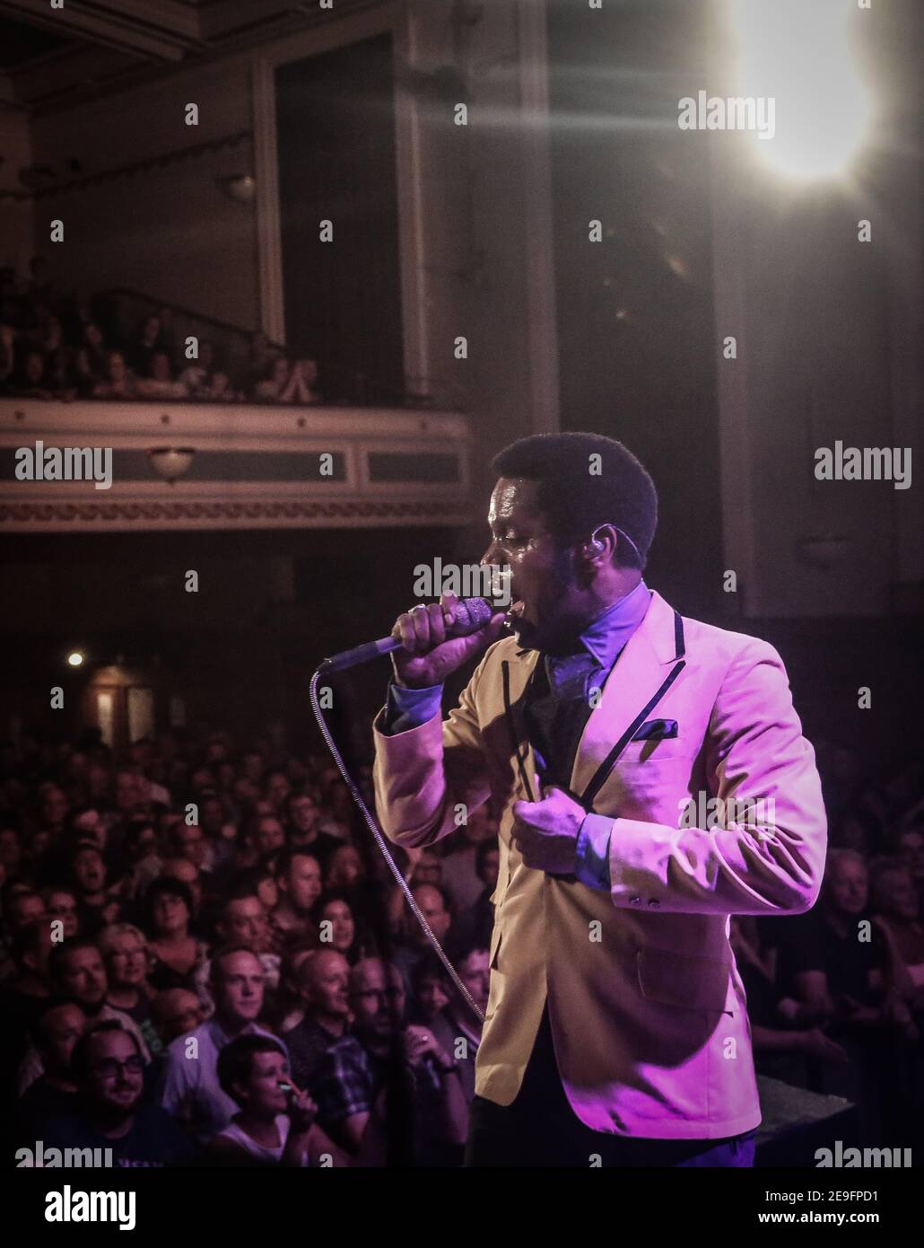 Ty Taylor of Vintage Trouble during the last gig on their European tour ...