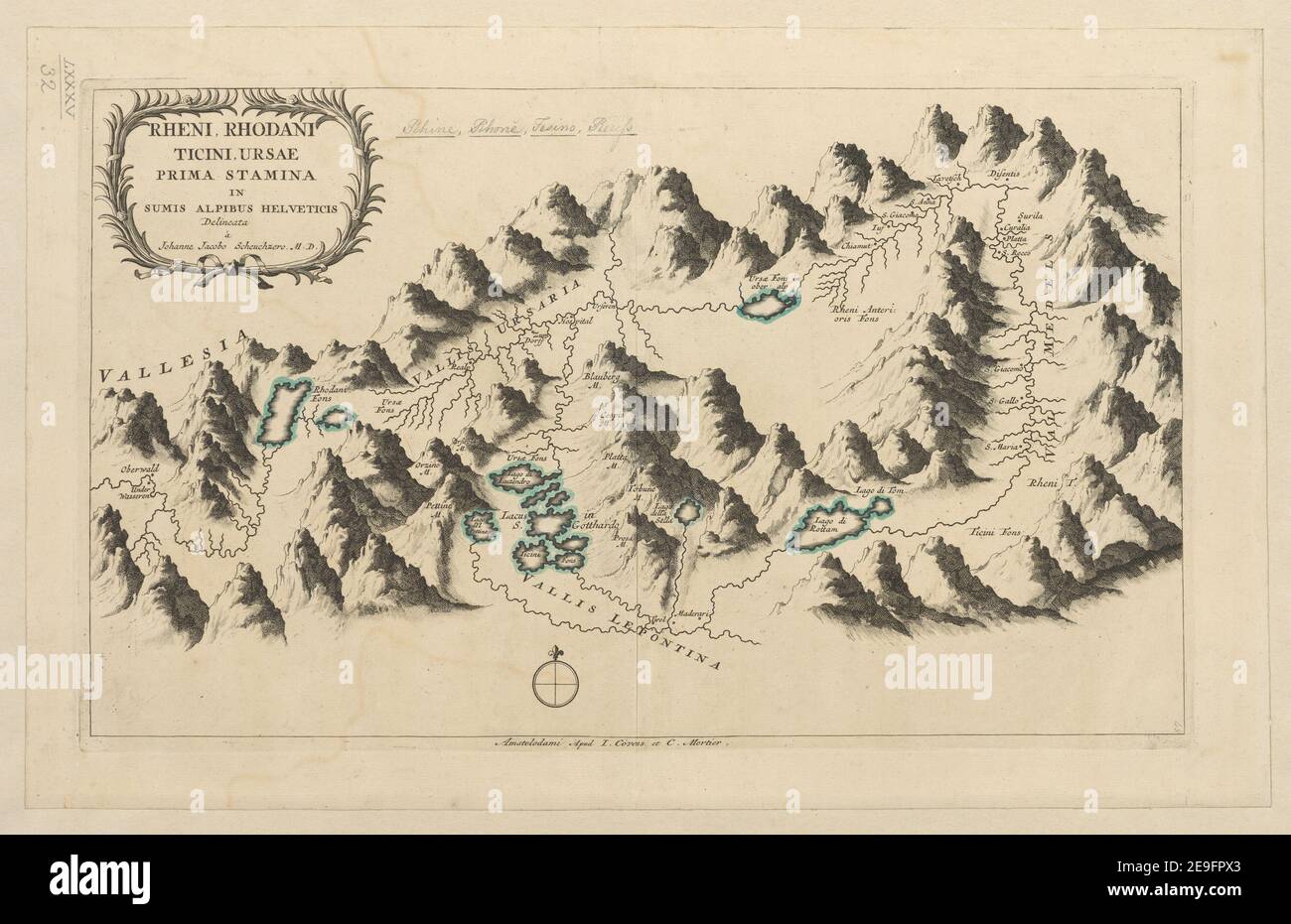 Scheuchzero johann jacobo hi-res stock photography and images - Alamy