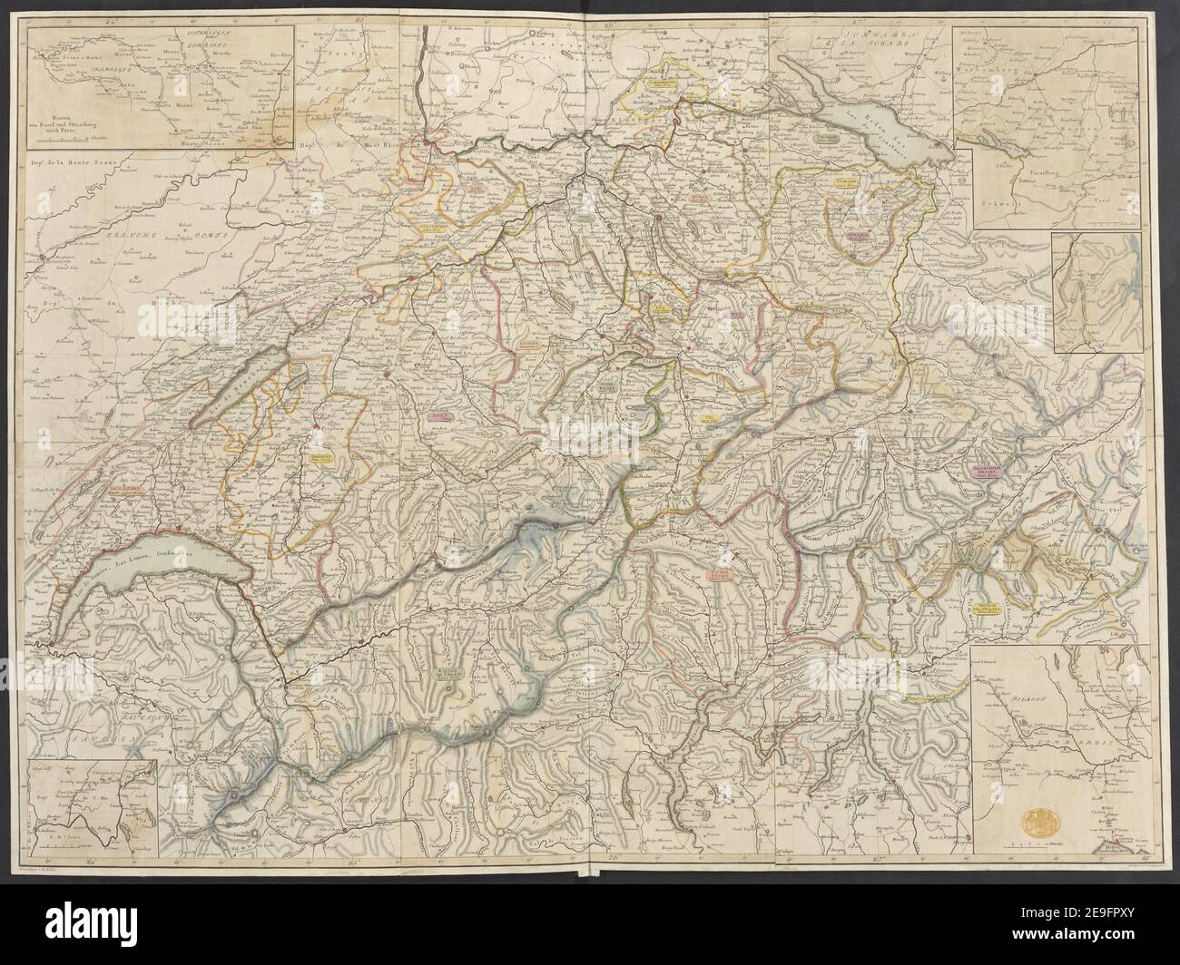 1819 map hi-res stock photography and images - Alamy