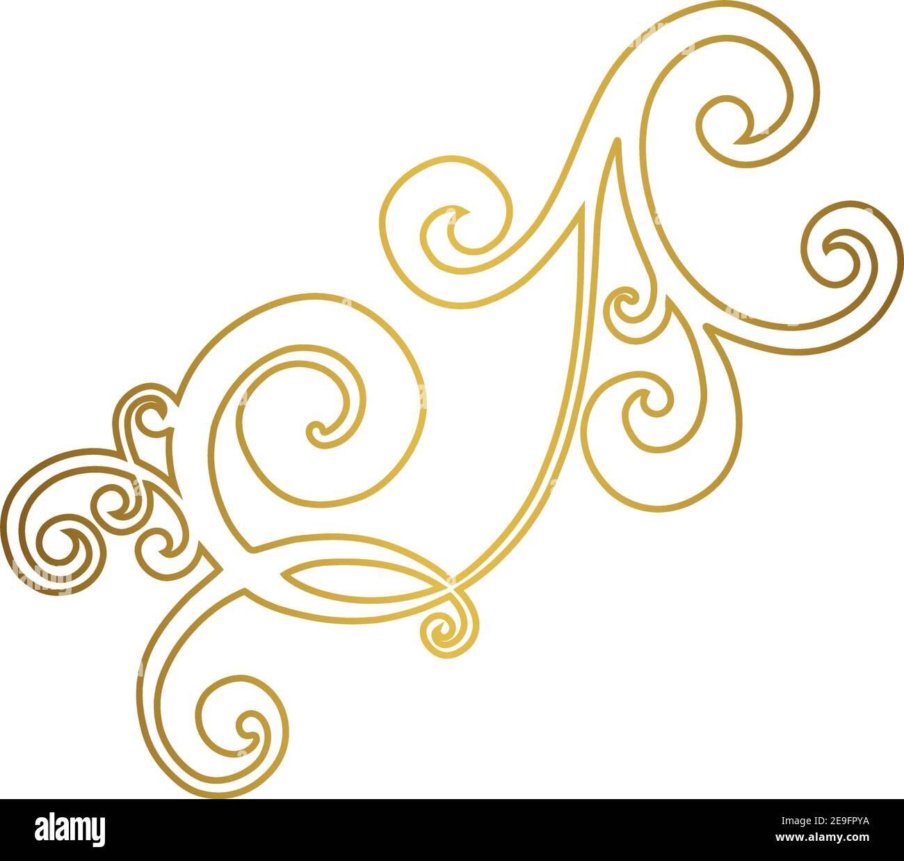 Vector damask vintage baroque ornament. Vector vintage baroque ornament ...