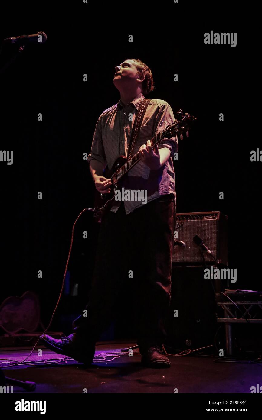 David Tattersal of The Wave Pictures live on stage at the Islington ...