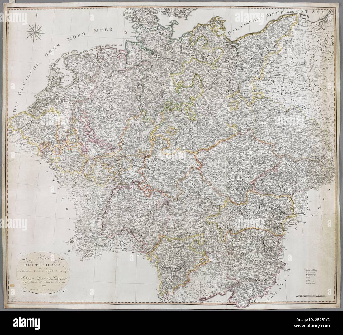 Karte von deutschland hi-res stock photography and images - Alamy