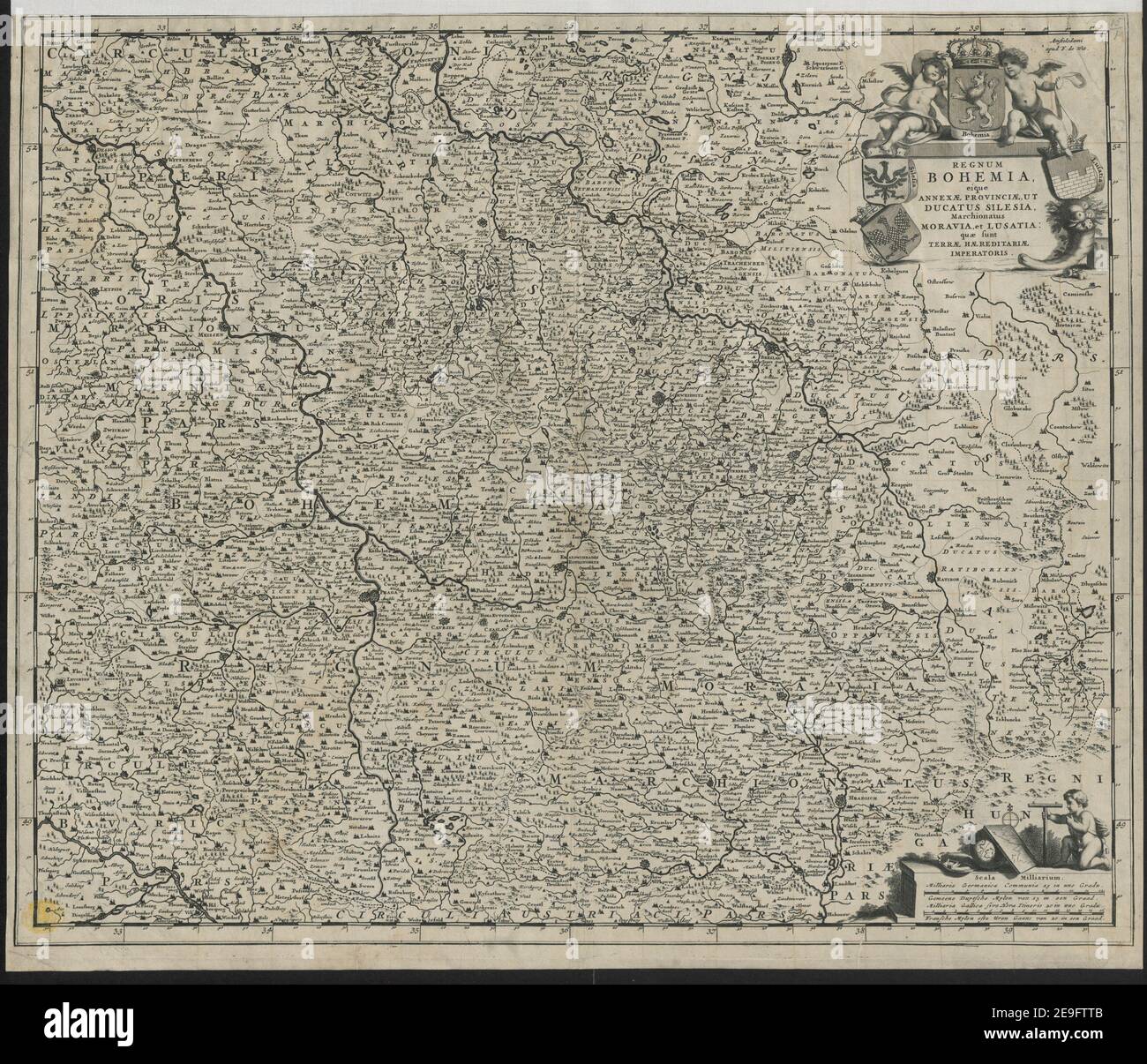 Bohemia map hi-res stock photography and images - Alamy