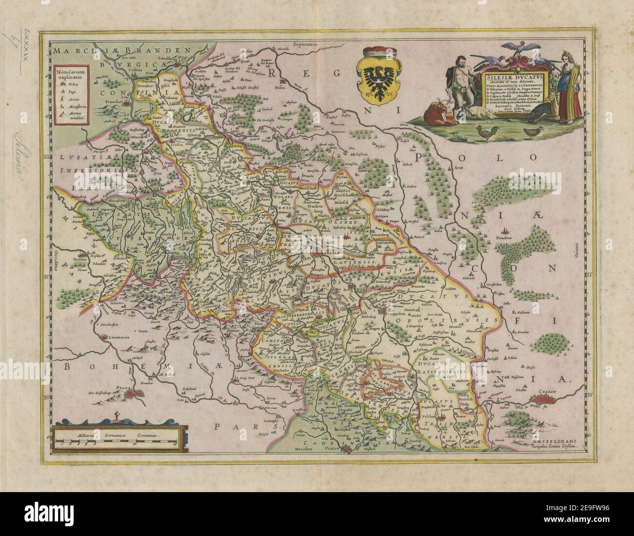 Silesia map hi-res stock photography and images - Alamy