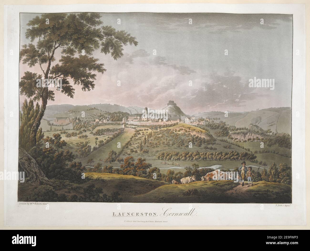 Launceston map hi-res stock photography and images - Alamy