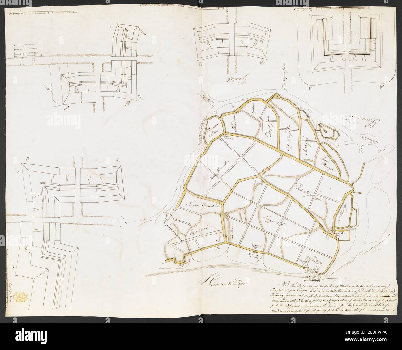 Hollands Diep. Map information: Title: Hollands Diep. 109.41.1.a. Date ...