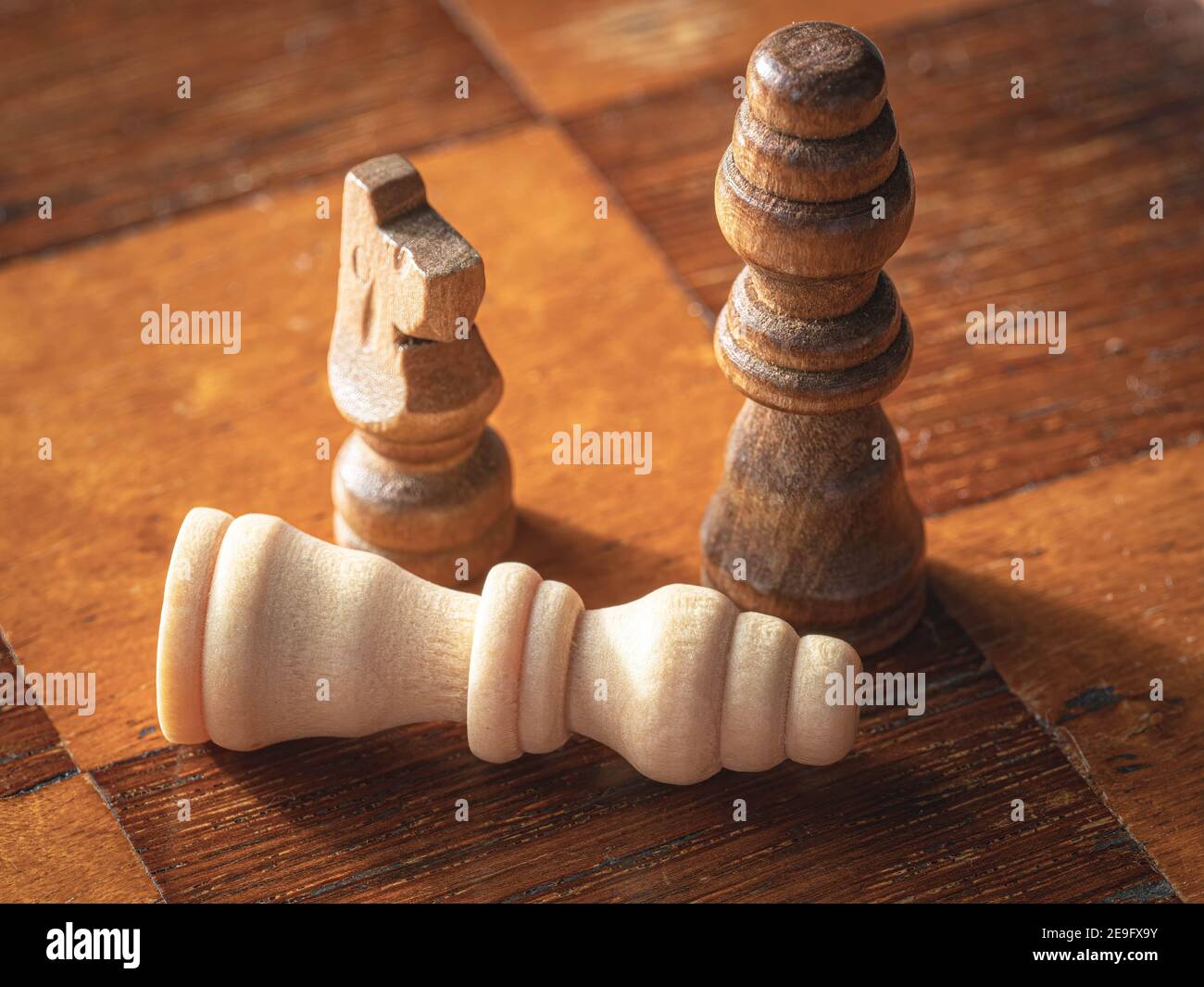 Fallen Queen Chess Piece High Resolution Stock Photography and Images ...