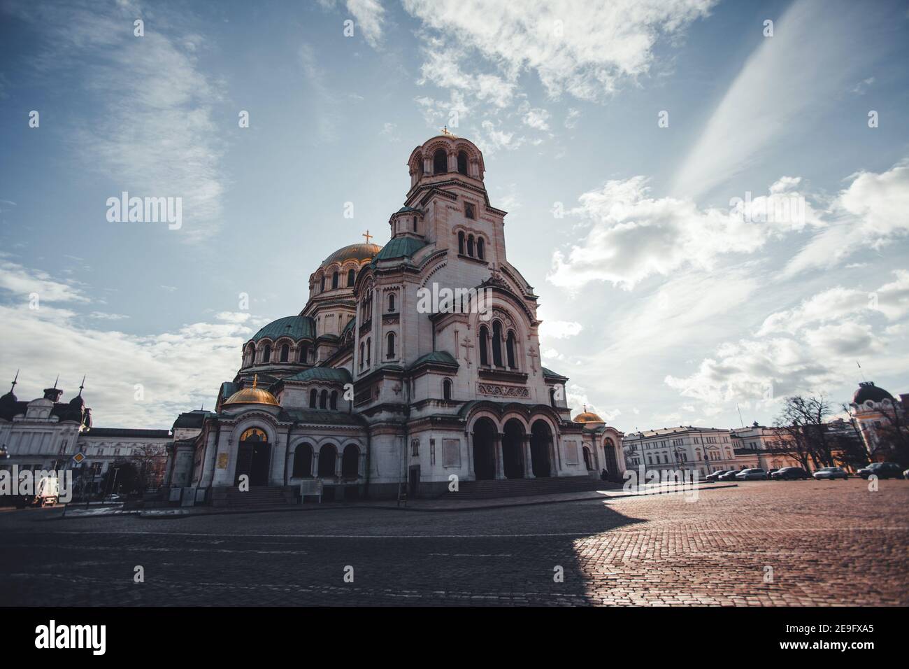 Alexander Nevsky Cathedral in the city of Sofia, Bulgaria Stock Photo ...