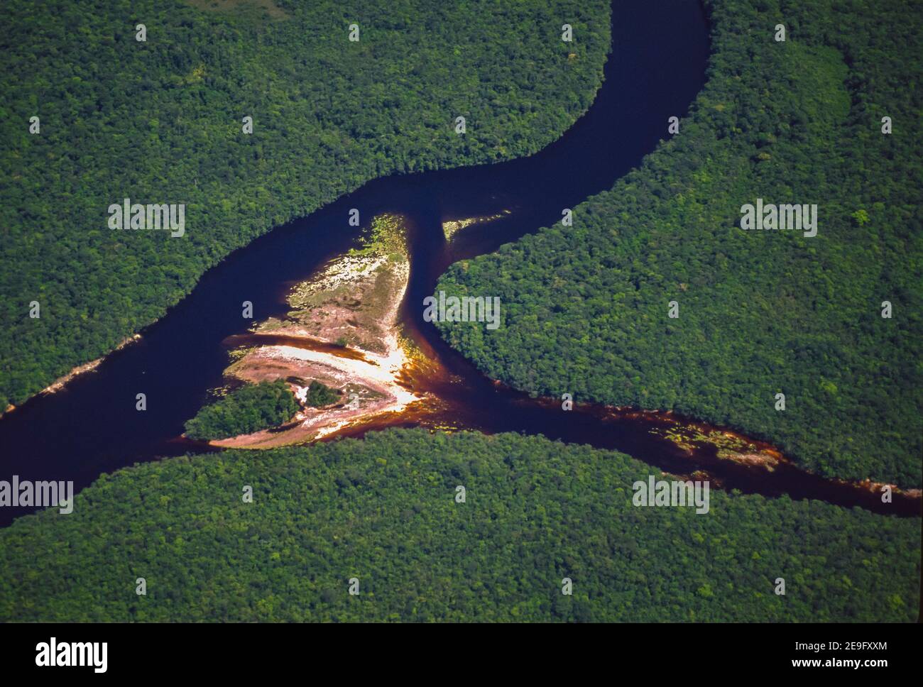 Canaima national park venezuela aerial hi-res stock photography and ...