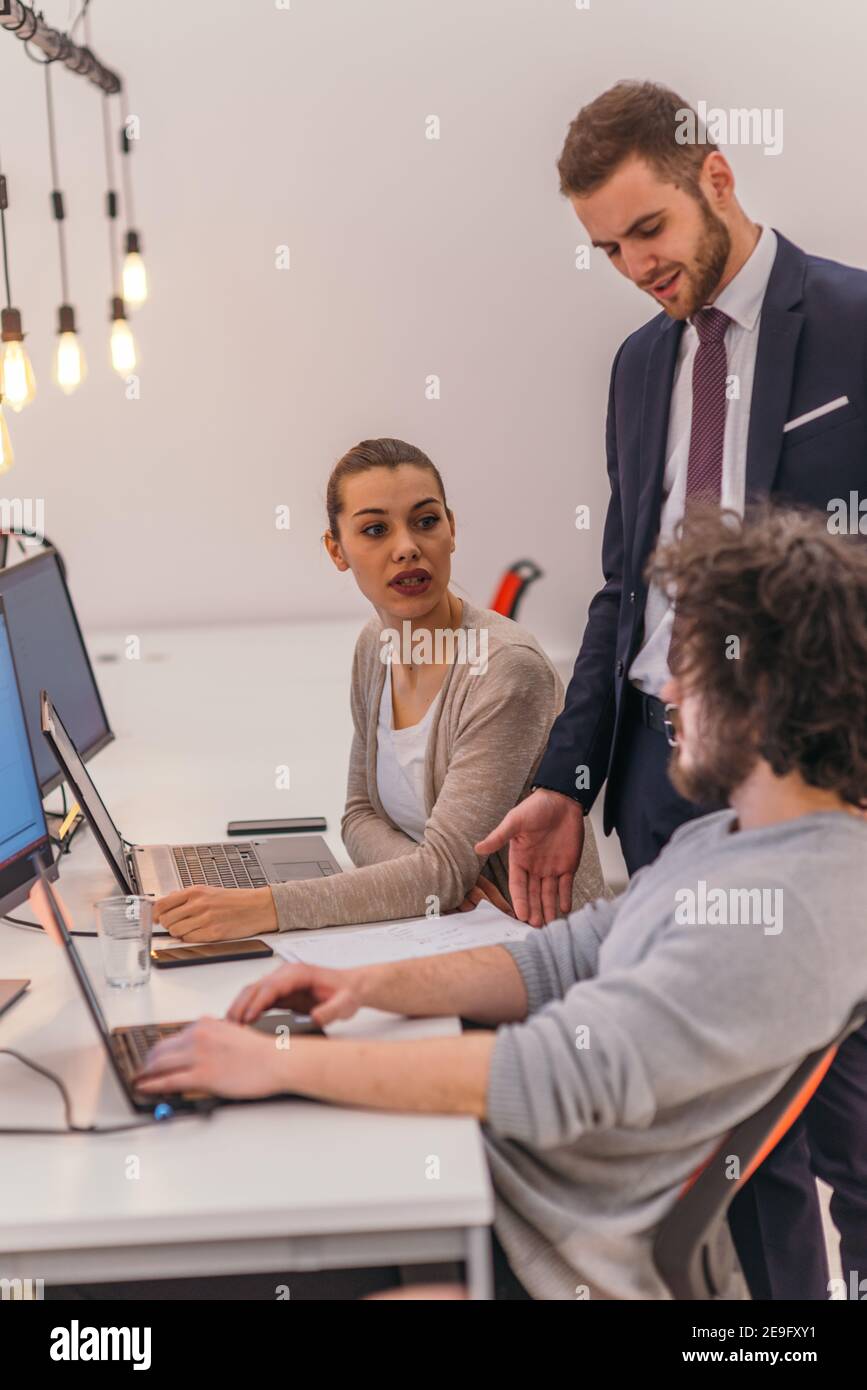 Overseeing employees hi-res stock photography and images - Alamy