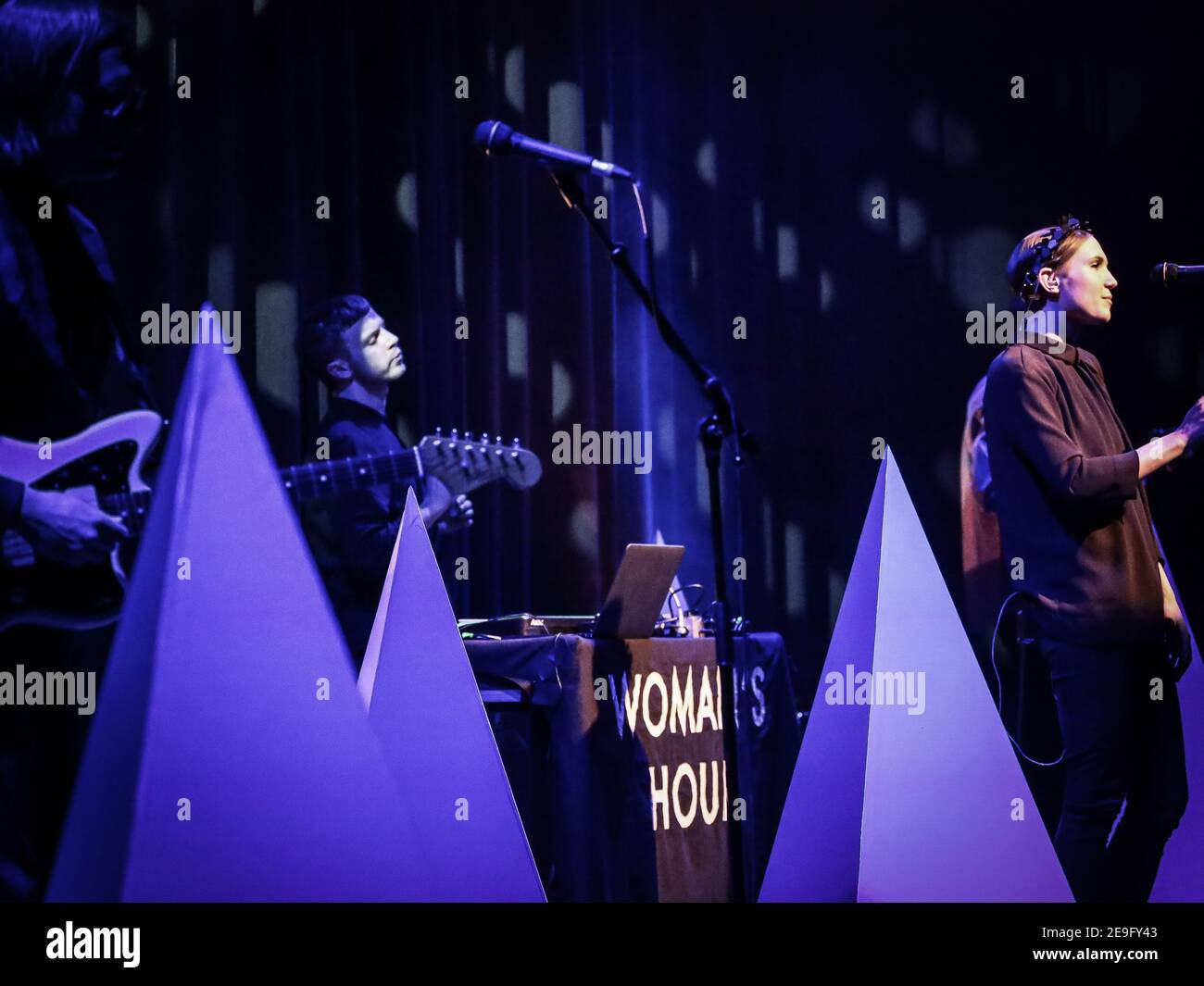 Woman's Hour playing live on stage at the Purcell Room in the South ...