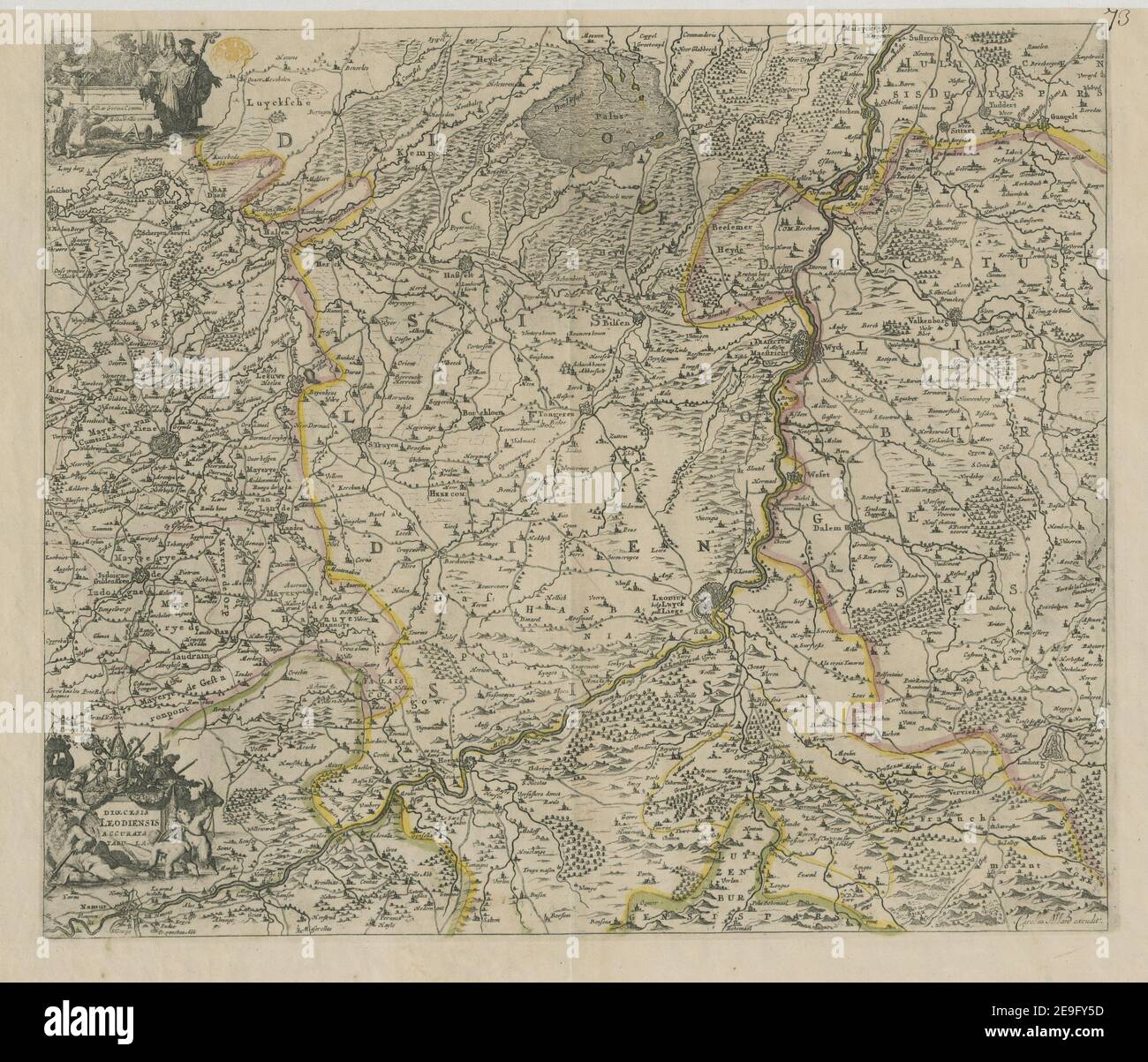 1691 map hi-res stock photography and images - Alamy