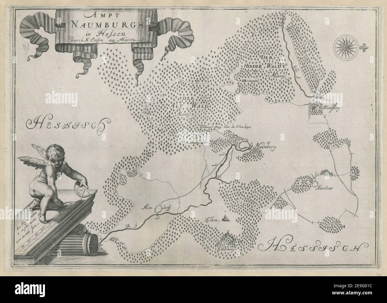 Hessen map hi-res stock photography and images - Alamy