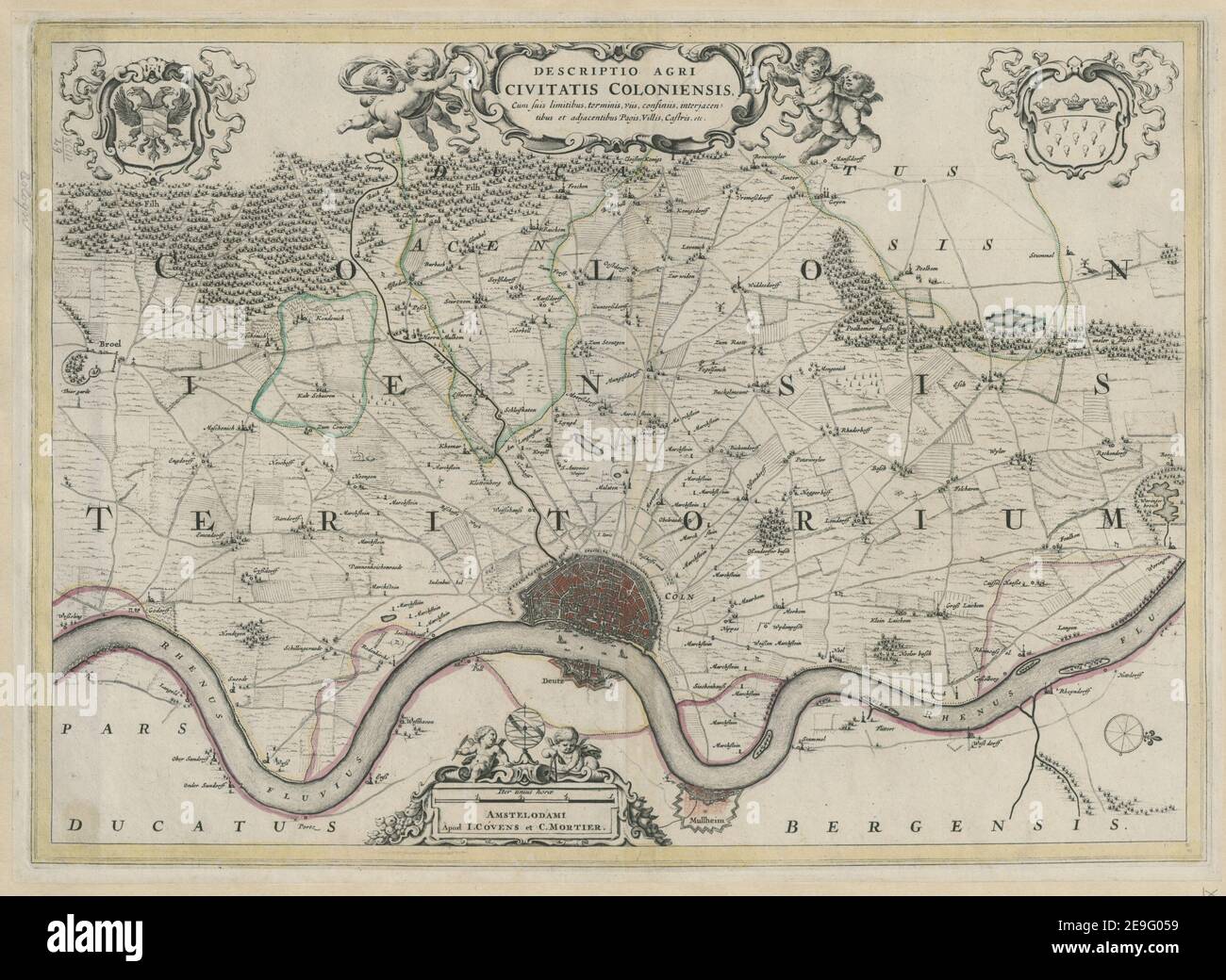 Covens And Mortier Map High Resolution Stock Photography and Images - Alamy
