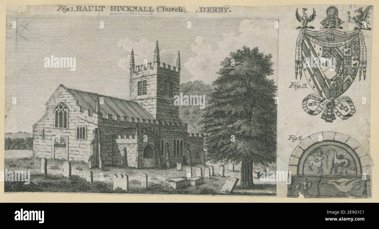 Map of hucknall hi-res stock photography and images - Alamy