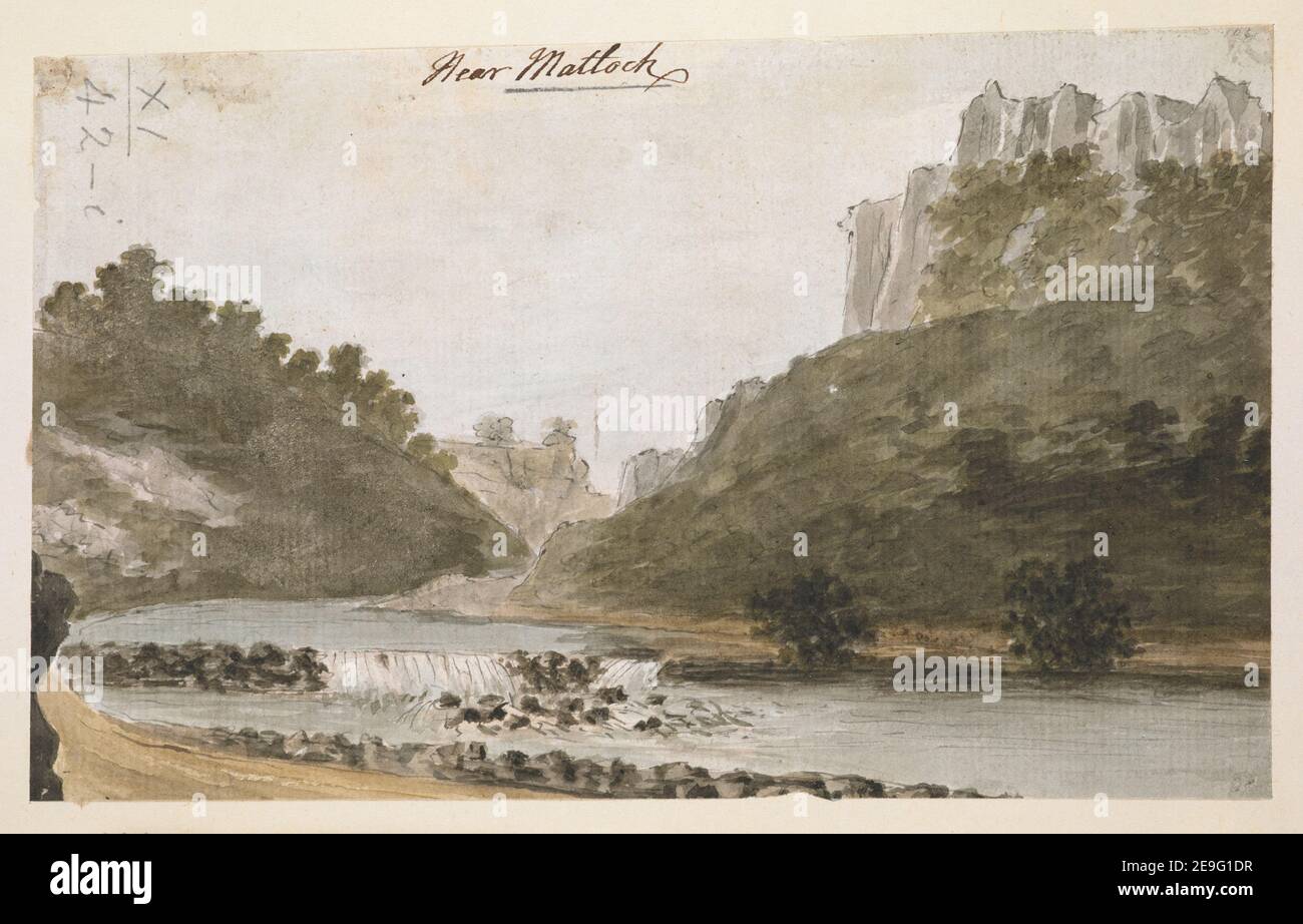 Map of matlock hi-res stock photography and images - Alamy