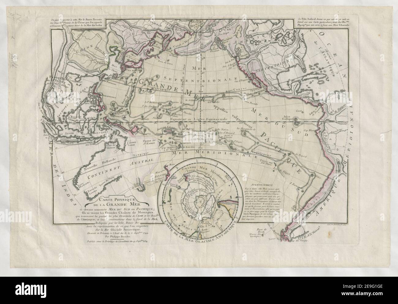 Buache map hi-res stock photography and images - Alamy