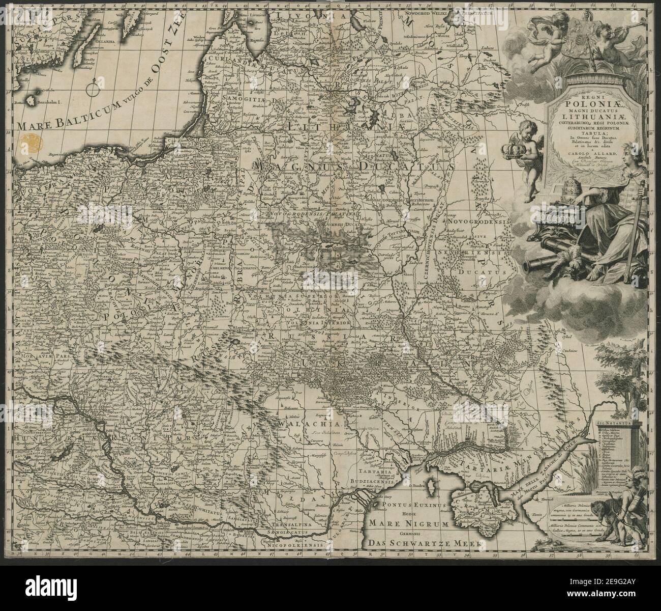 1691 map hi-res stock photography and images - Alamy