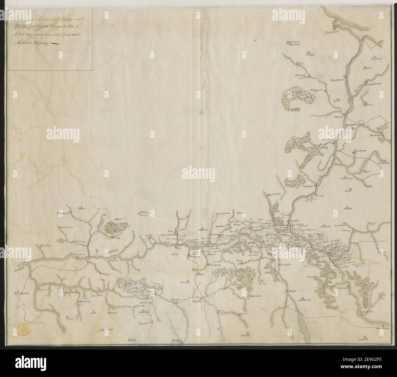 Map of bromberg hi-res stock photography and images - Alamy