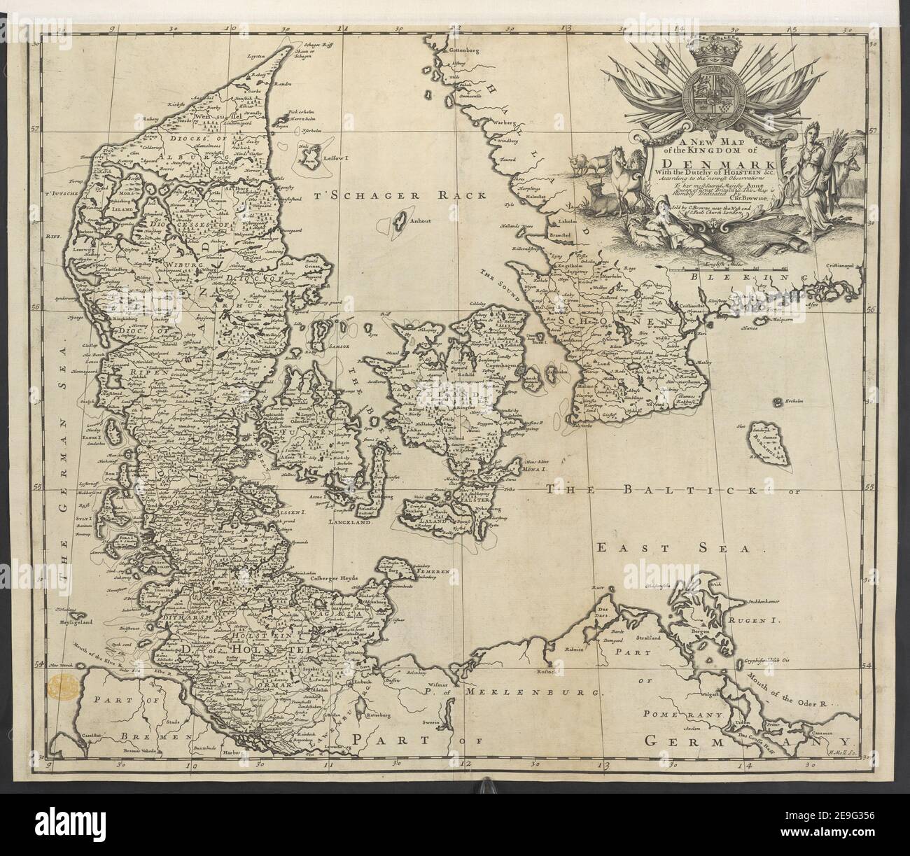 Map of holstein hi-res stock photography and images - Alamy