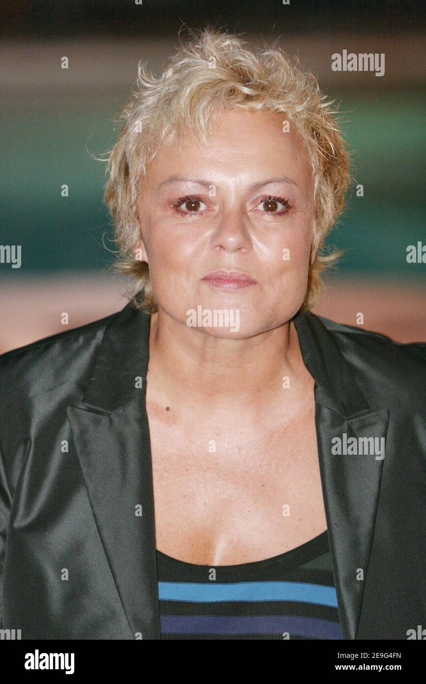 French actress and humorist Muriel Robin attends the opening ceremony ...