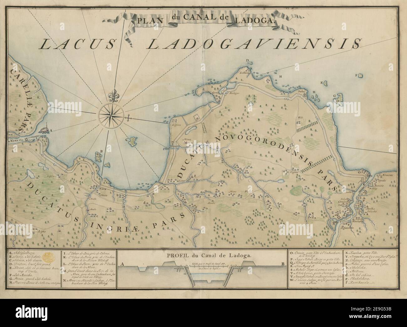 Ladoga canal hi-res stock photography and images - Alamy