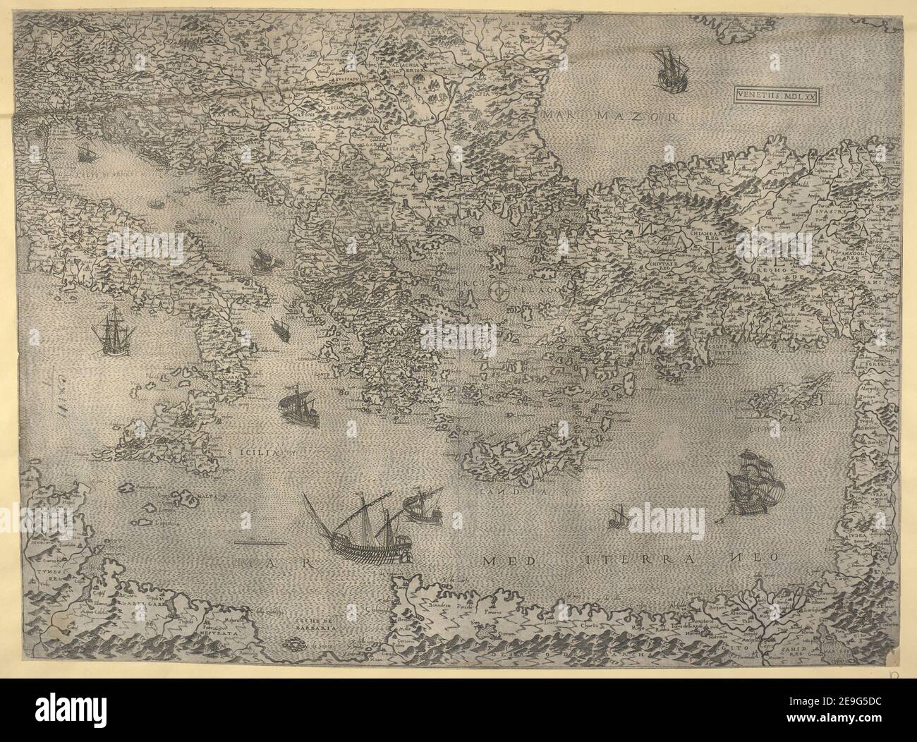 1570 map europe hi-res stock photography and images - Alamy