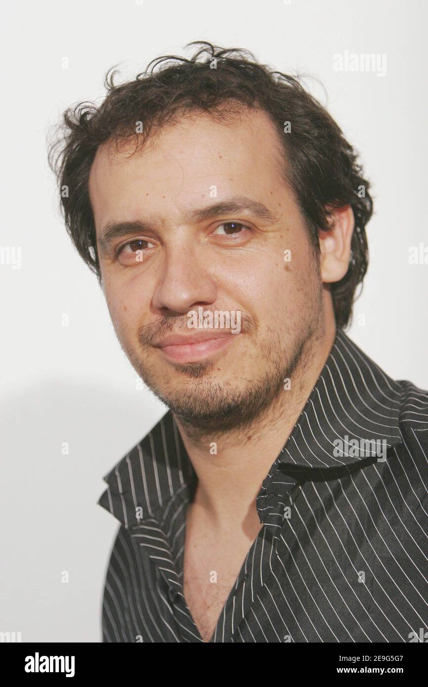 French actor Alexandre Astier poses during the 8th TV Fiction Festival ...