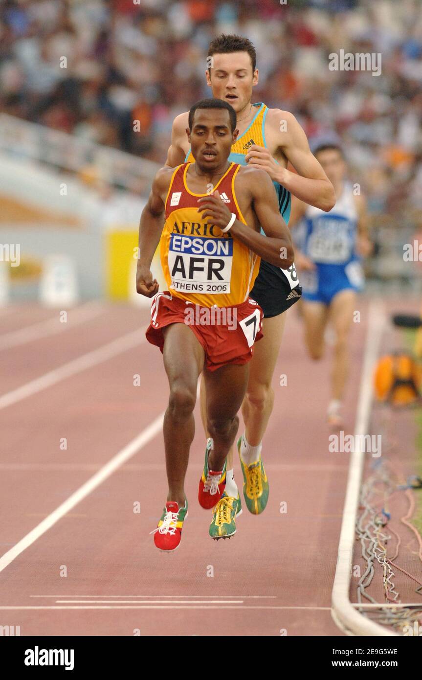 Africa's Kenenisa Bekele competes on 3000 meters men at the 10th IAAF ...