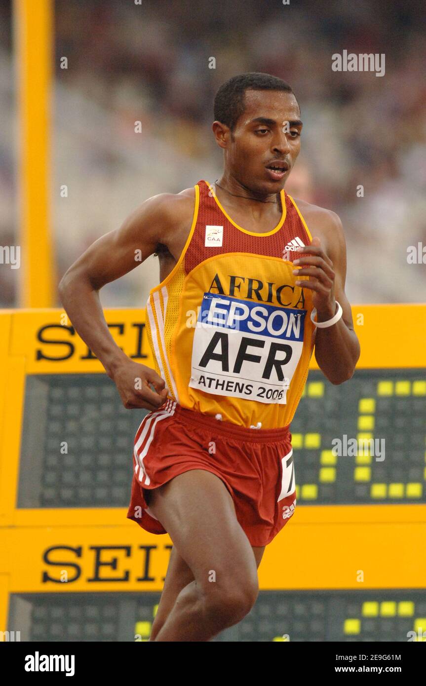 Africa's Kenenisa Bekele competes on 3000 meters men at the 10th IAAF ...